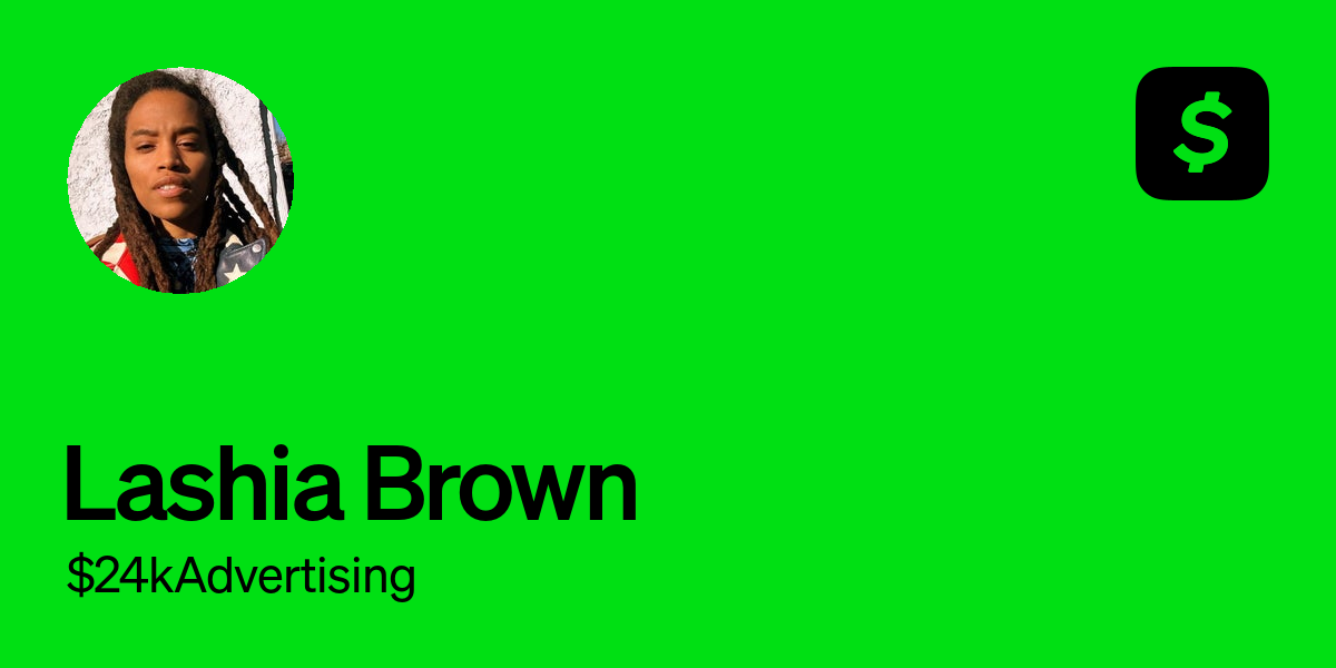 Pay $24kAdvertising on Cash App