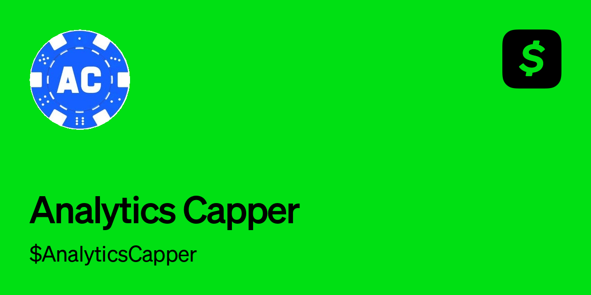 Pay $AnalyticsCapper on Cash App