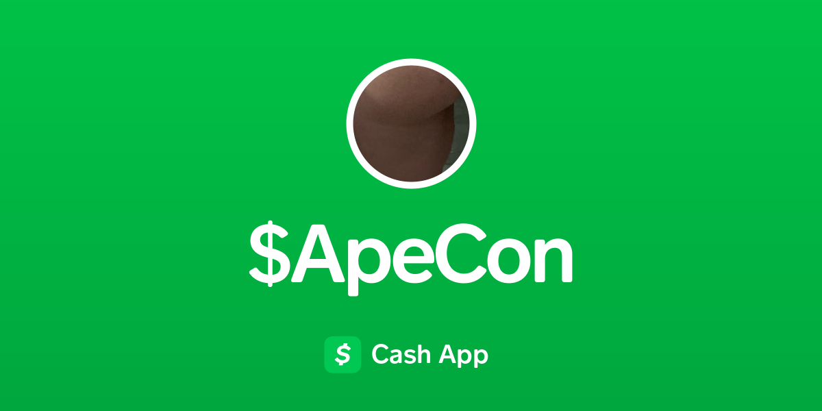 Pay $ApeCon on Cash App