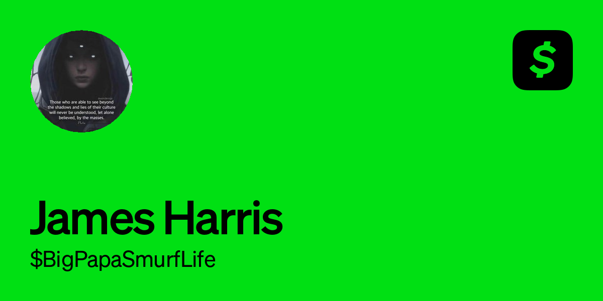 Pay $BigPapaSmurfLife on Cash App