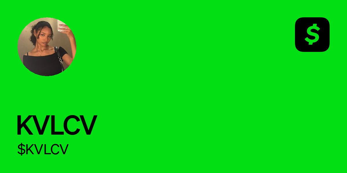 Pay $KVLCV on Cash App