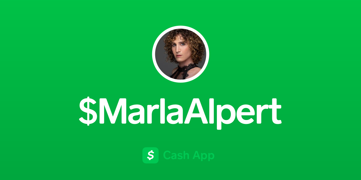 Pay $MarlaAlpert on Cash App