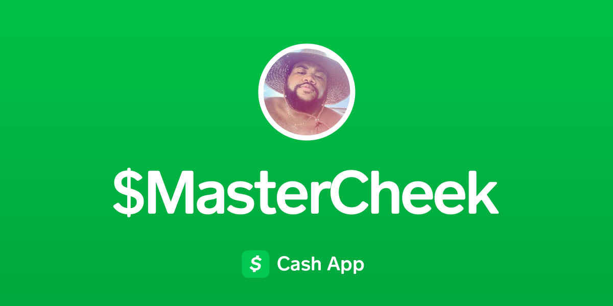 Pay $MasterCheek on Cash App