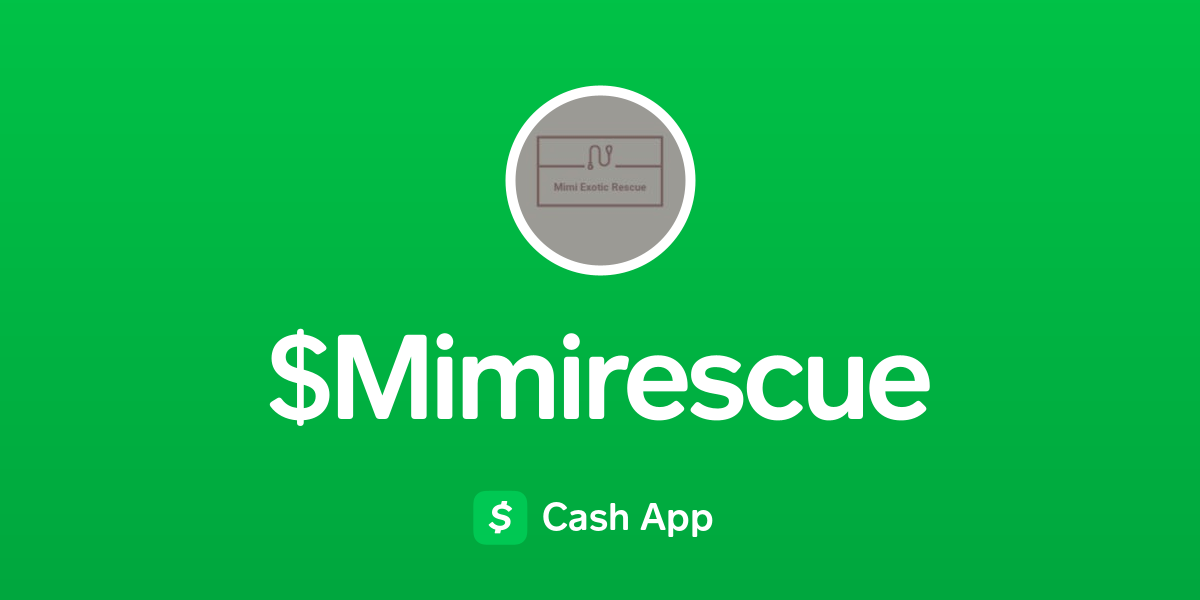 Pay $Mimirescue on Cash App
