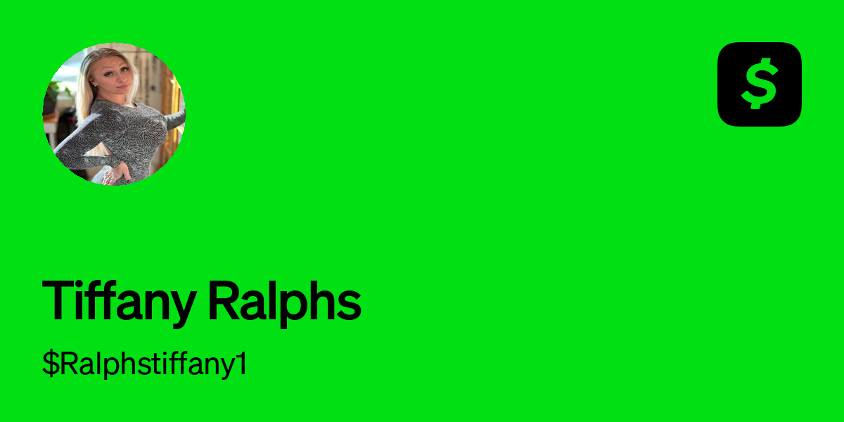Pay $Ralphstiffany1 on Cash App