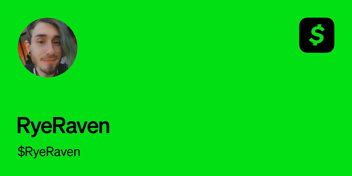 Pay $RyeRaven on Cash App