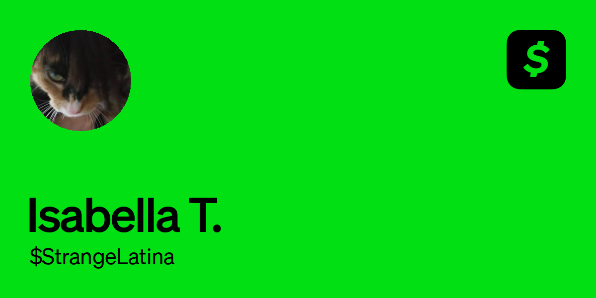 Pay $StrangeLatina on Cash App