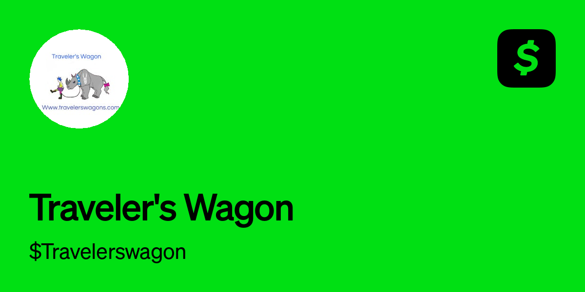 Pay $Travelerswagon on Cash App