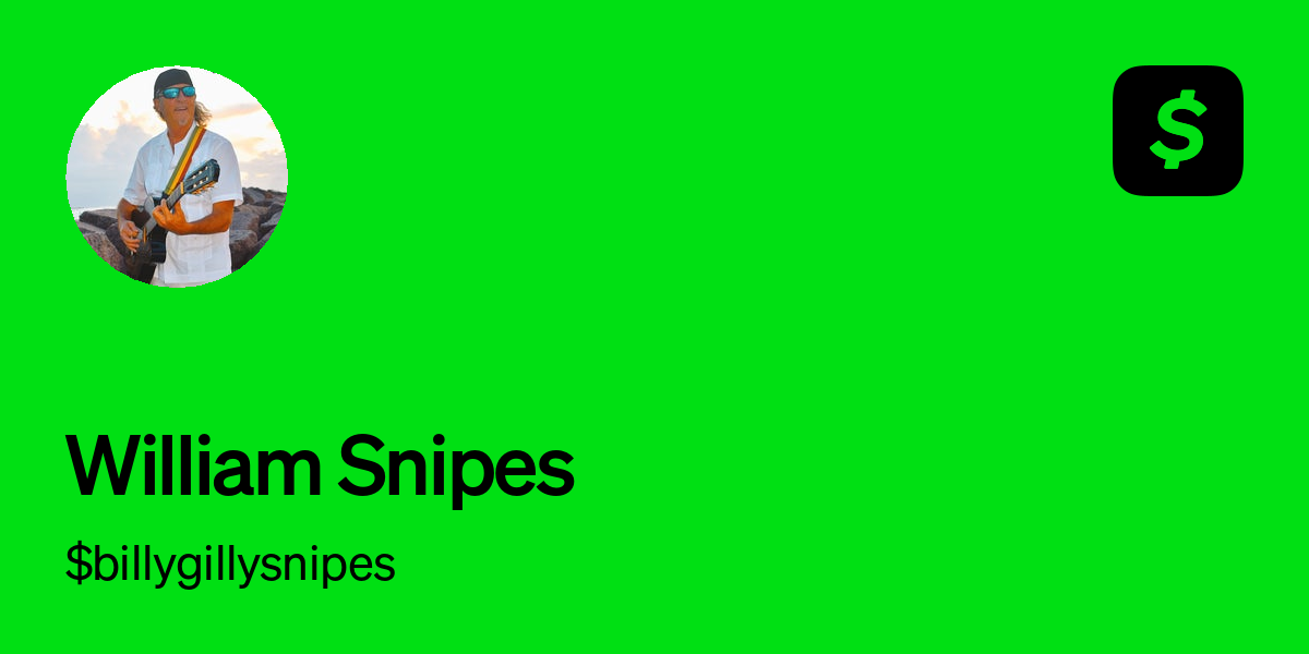 Pay $billygillysnipes on Cash App