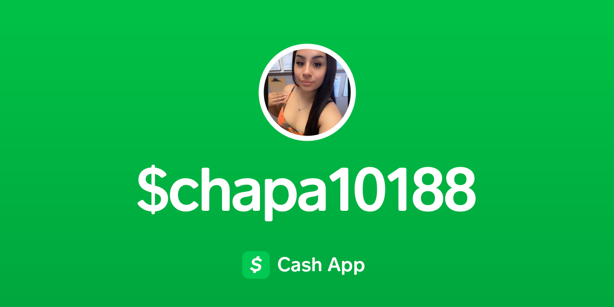 Pay $chapa10188 on Cash App