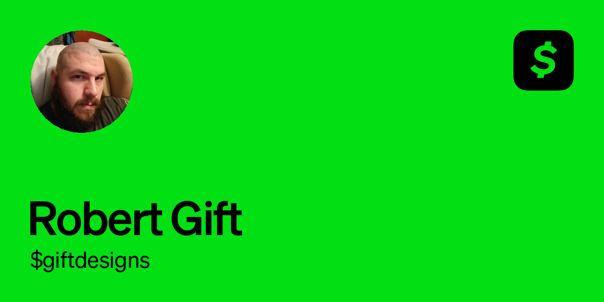 Pay $giftdesigns on Cash App