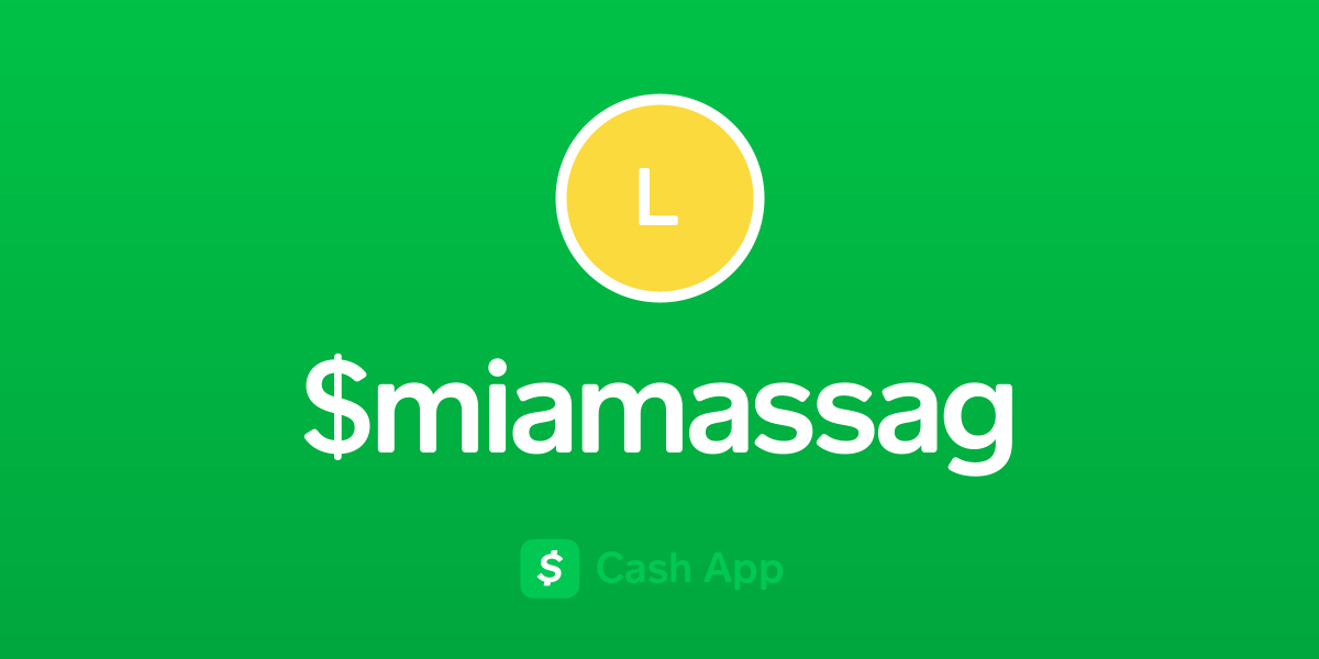 Pay $massagebybella on Cash App