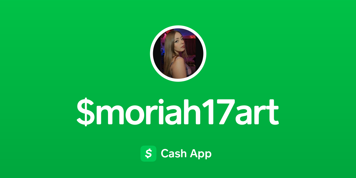 Pay $moriah17art on Cash App