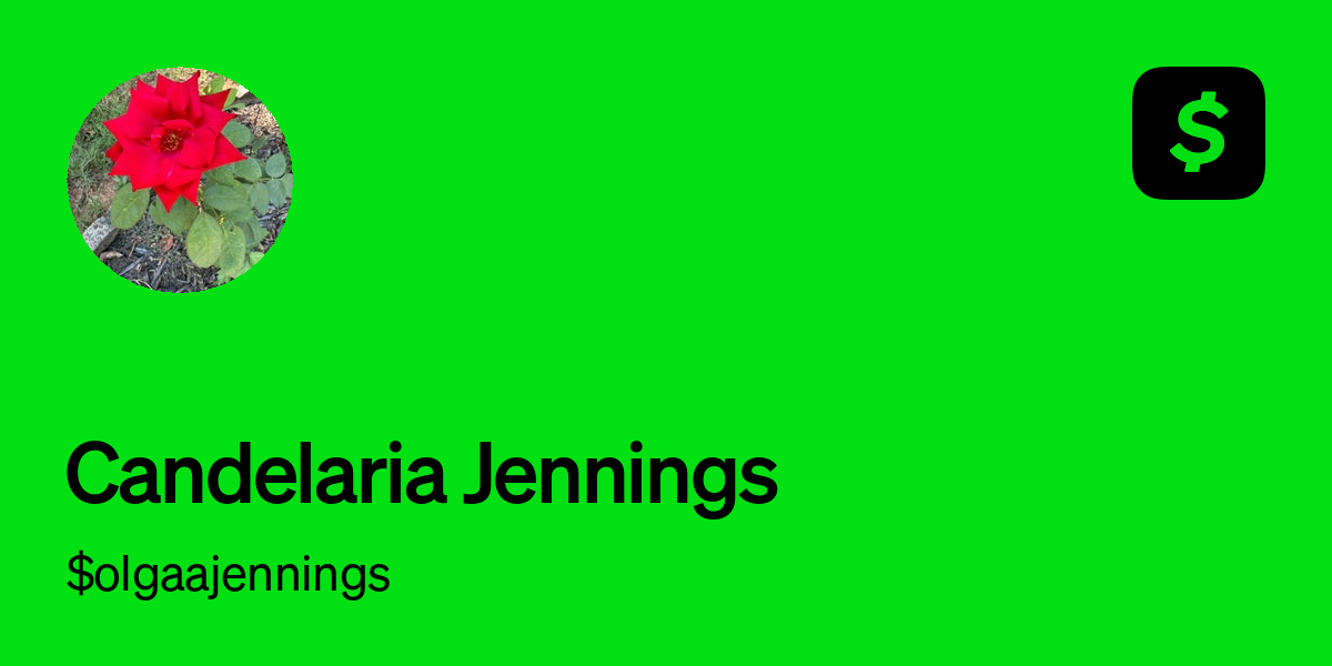 Pay $olgaajennings on Cash App