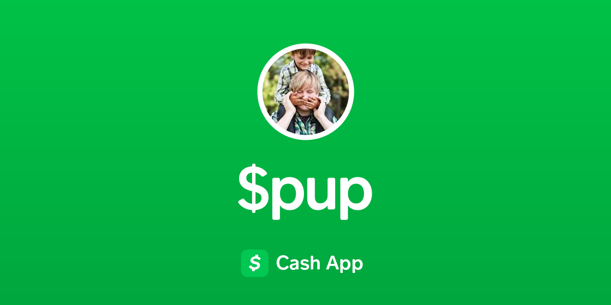 Pay $pup on Cash App