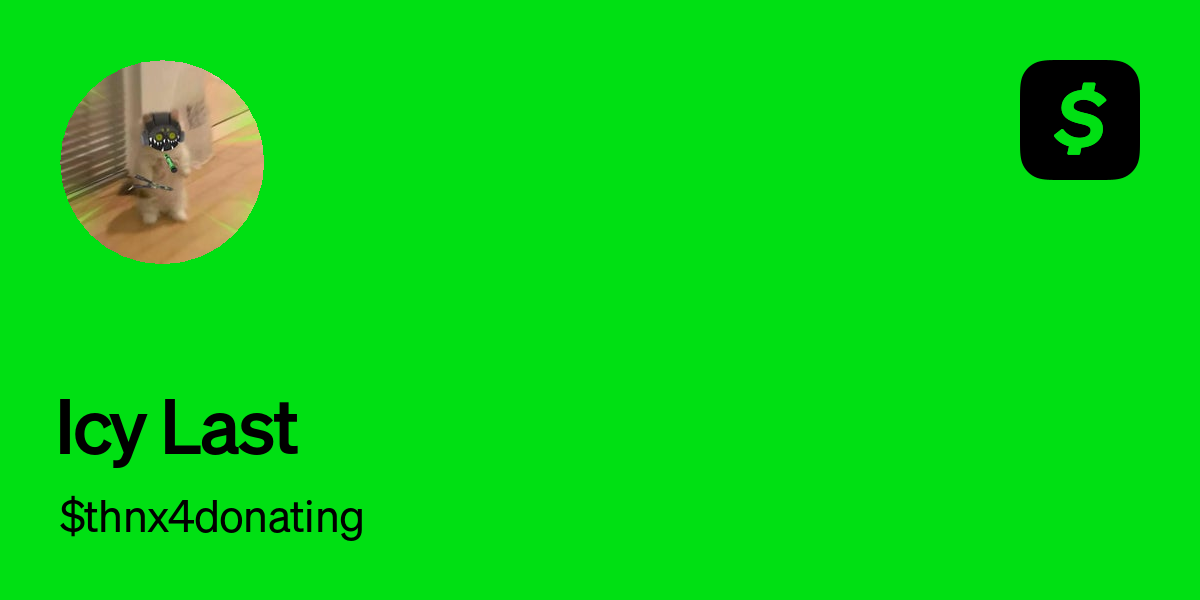 Pay $thnx4donating on Cash App
