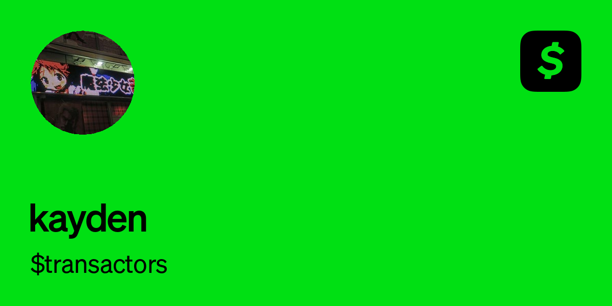 Pay Transactors On Cash App